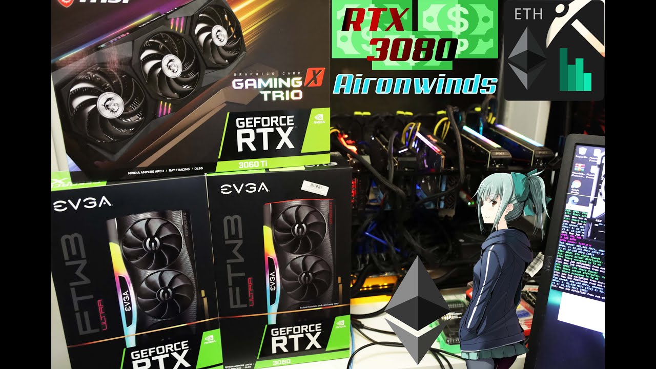 Mining Rig Setup 2020 RTX 3080 - YouTube