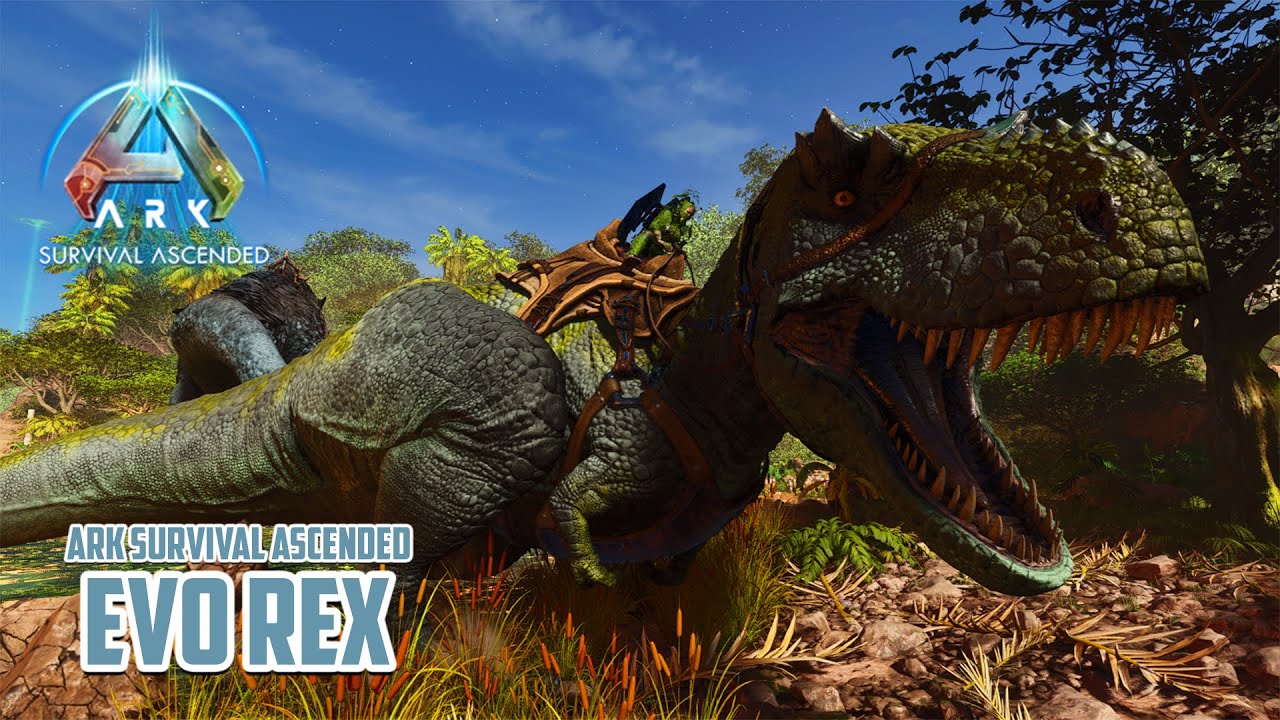 NYOBAIN EVO REX SEKUAT APA? - Ark Survival Ascended MOD - YouTube