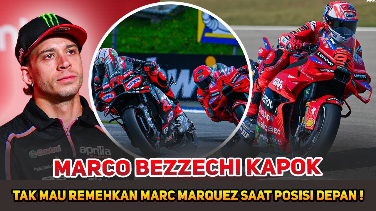 MURID PADEPOKAN AMPUN AMPUNAN😱AKUI KAPOK KENA PHP MARC MARQUEZ SAAT DI POSISI TERDEPAN BALAPAN ...