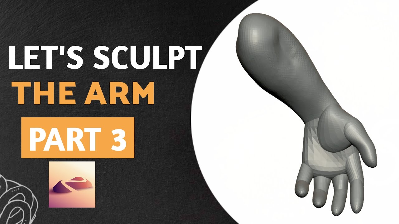 Blocking Out the Arm in Nomad Sculpt. PART 3 - YouTube