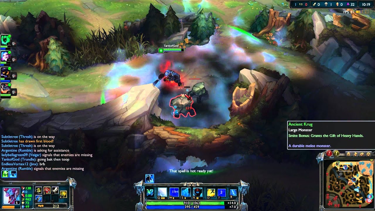 League of Legends game play 10 - YouTube