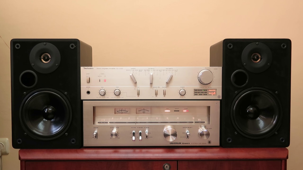 Universum Dynamic's system HI FI 2500 T3296 Technics SU V303 Dual ...