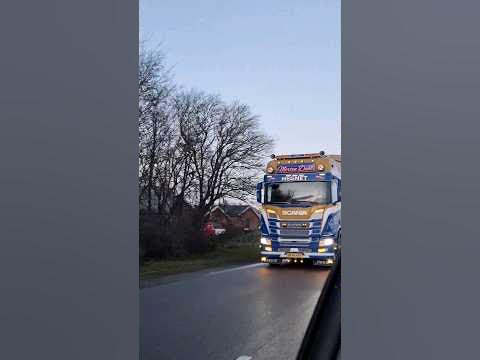 Morten Dahl, Scania Next Generation V8, Truckspotting - YouTube