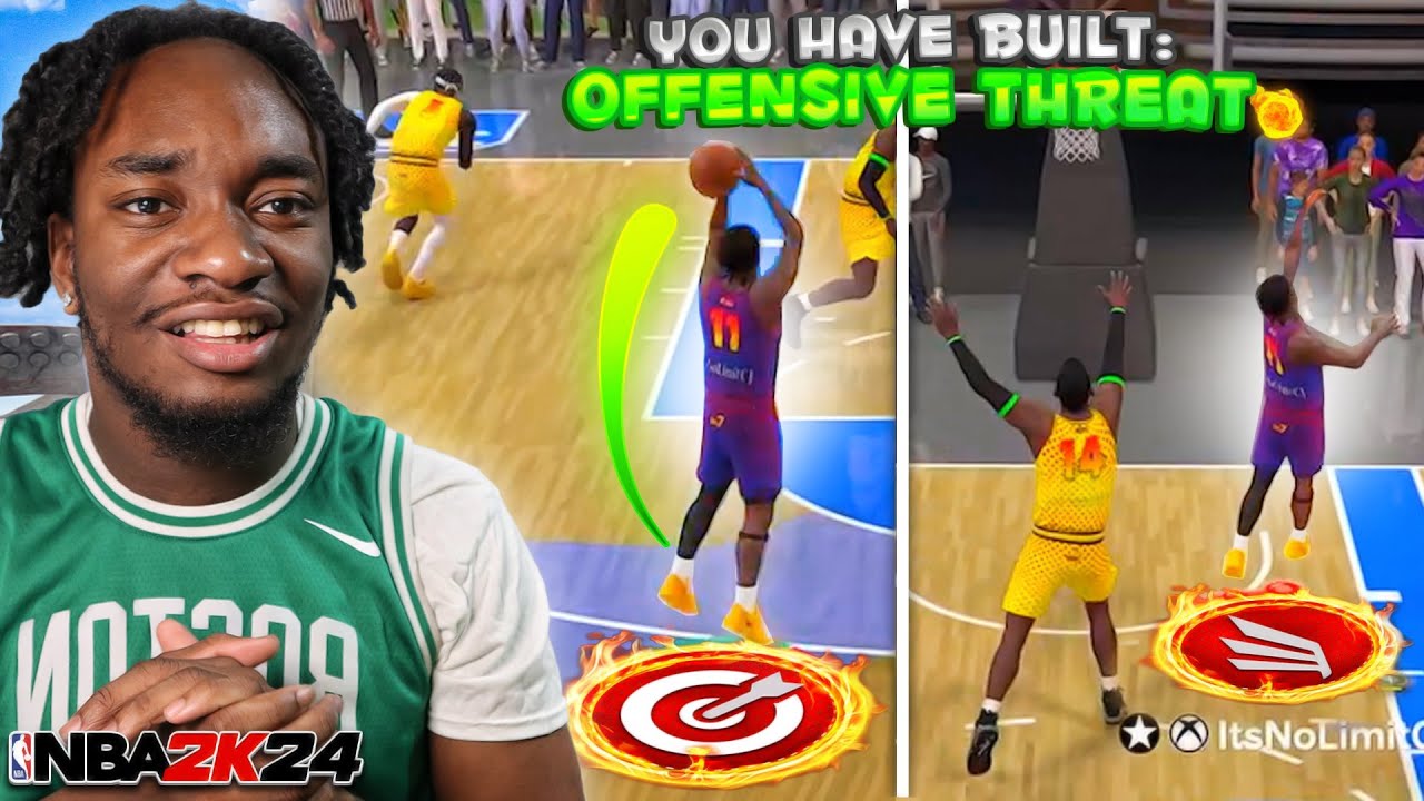 i Took My 6'4 PG Build To The REC On NBA 2K24! Best Build, Dribble ...