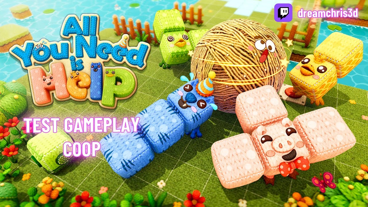 TEST - ALL YOU NEED IS HELP | Gameplay en Coopération | Nouveauté 2024 ...