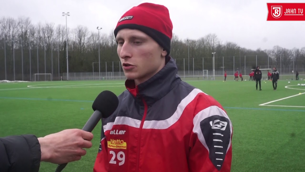 Joshua Mees nach dem Spiel gegen Sandhausen - YouTube
