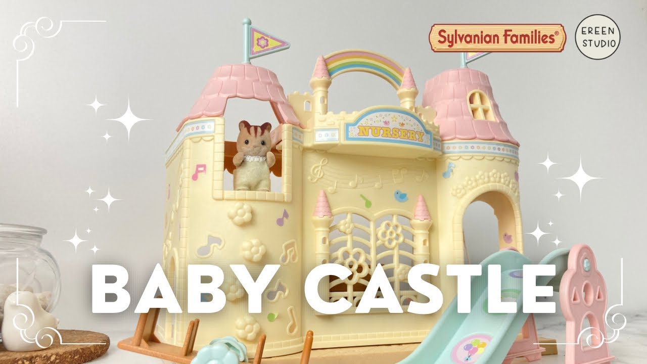 Super Cute Baby Castle Nursery for 3 years Toddler! |Sylvanian Families ...