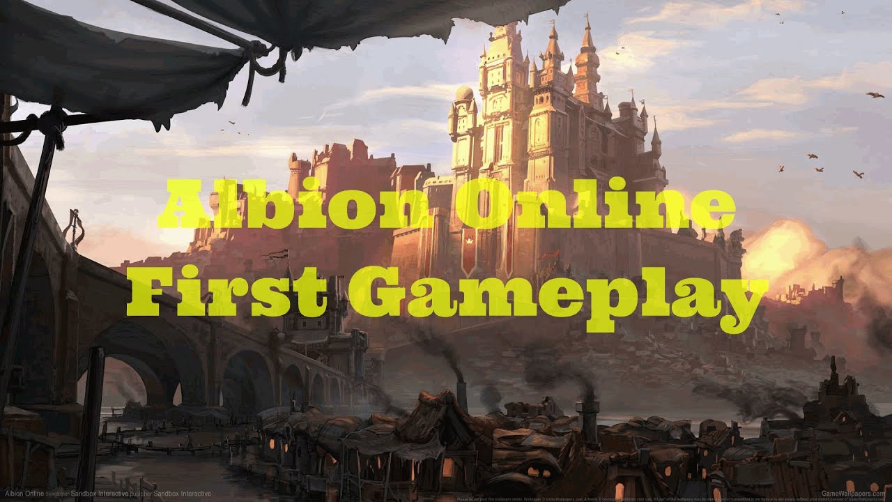 Albion Online First Gameplay - YouTube
