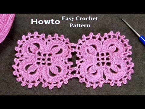 Beautiful & Simple Crochet Motif Pattern For Beginners|Tutorial easy ...