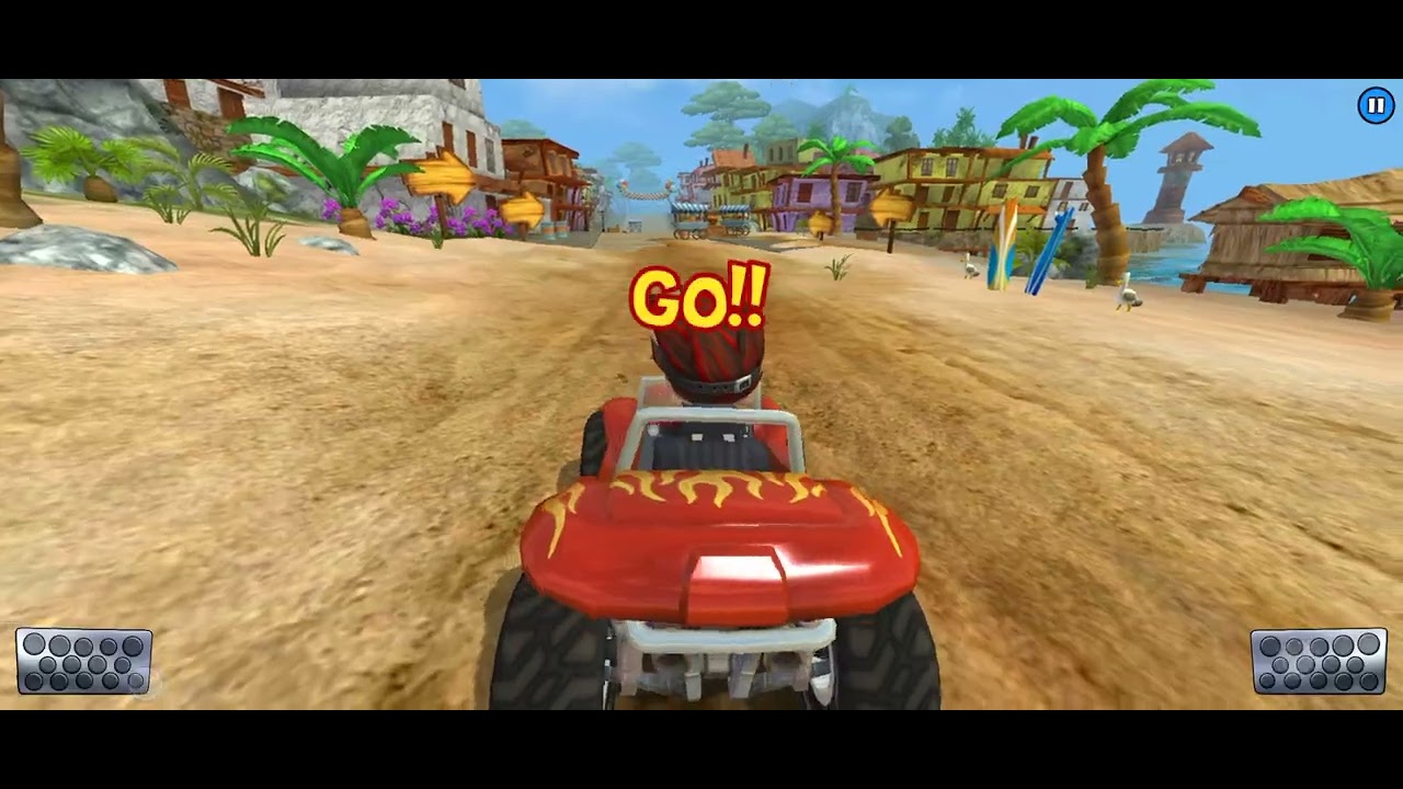 BEACH CAR RACING | NEW BAGGY RACING GAME #gameplay #gamer #viral - YouTube