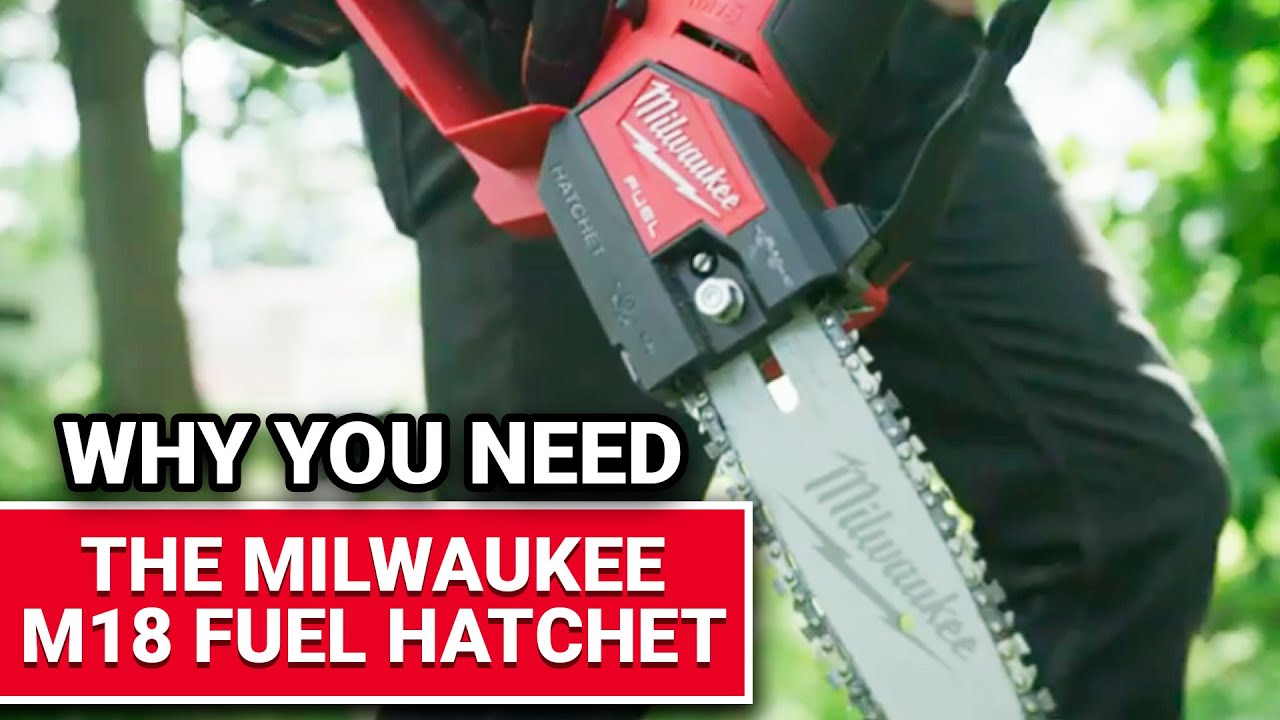 Why You Need The Milwaukee M18 FUEL Hatchet - Ace Hardware - YouTube
