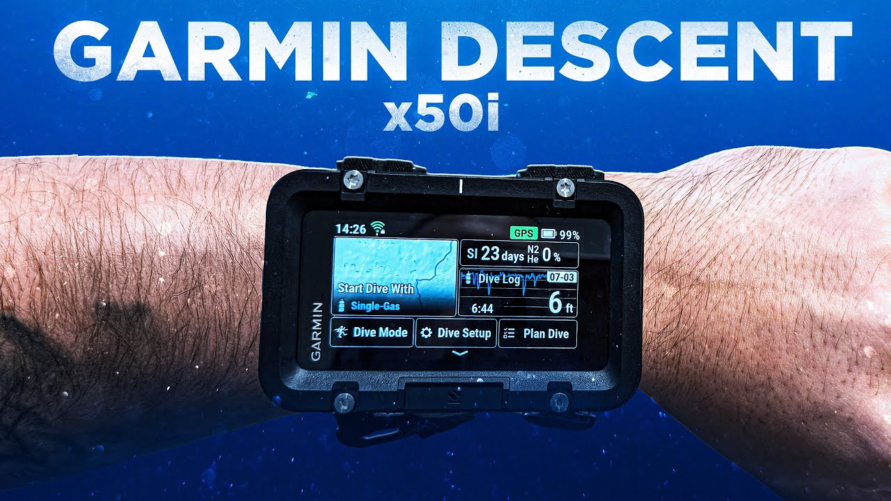 The Most Advanced Dive Computer Ever Made? - Garmin Descent x50i - YouTube