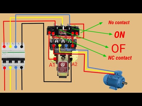 L&t mk1 dol starter wiring diagram @ASIElectricalwiring - YouTube
