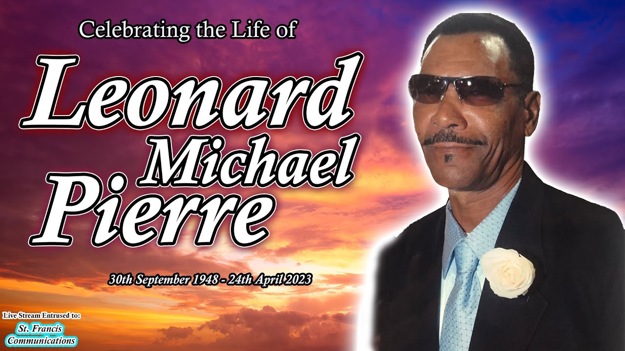 Cremation of Leonard Michael Pierre - YouTube