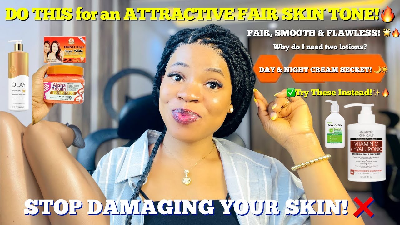 DO THIS to get an ATTRACTIVE FAIR SKIN TONE | Fair Complexion Skincare ...