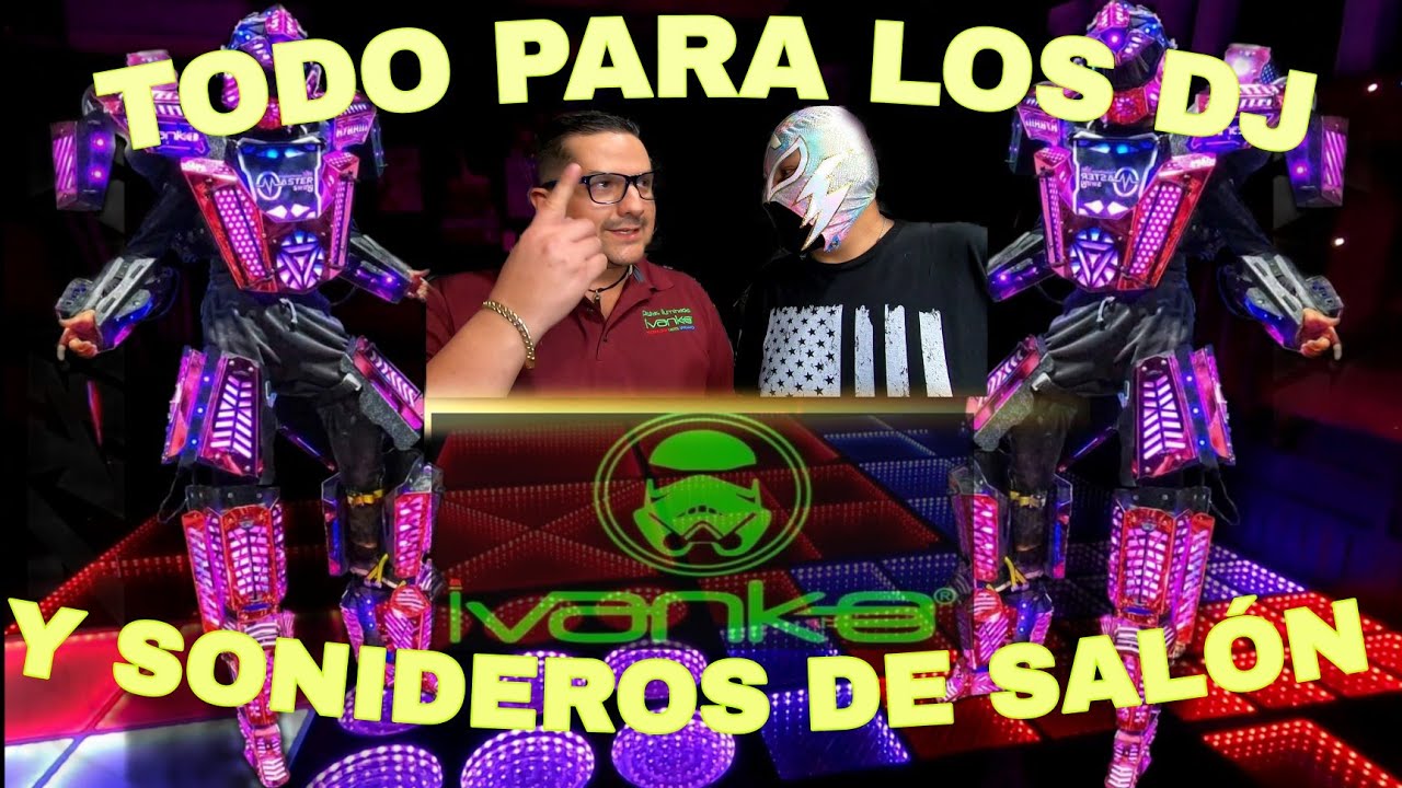 Lo mejor para los djs robots🤖 leds y pistas iluminadas 🚦(💥IVANKO💥 ...