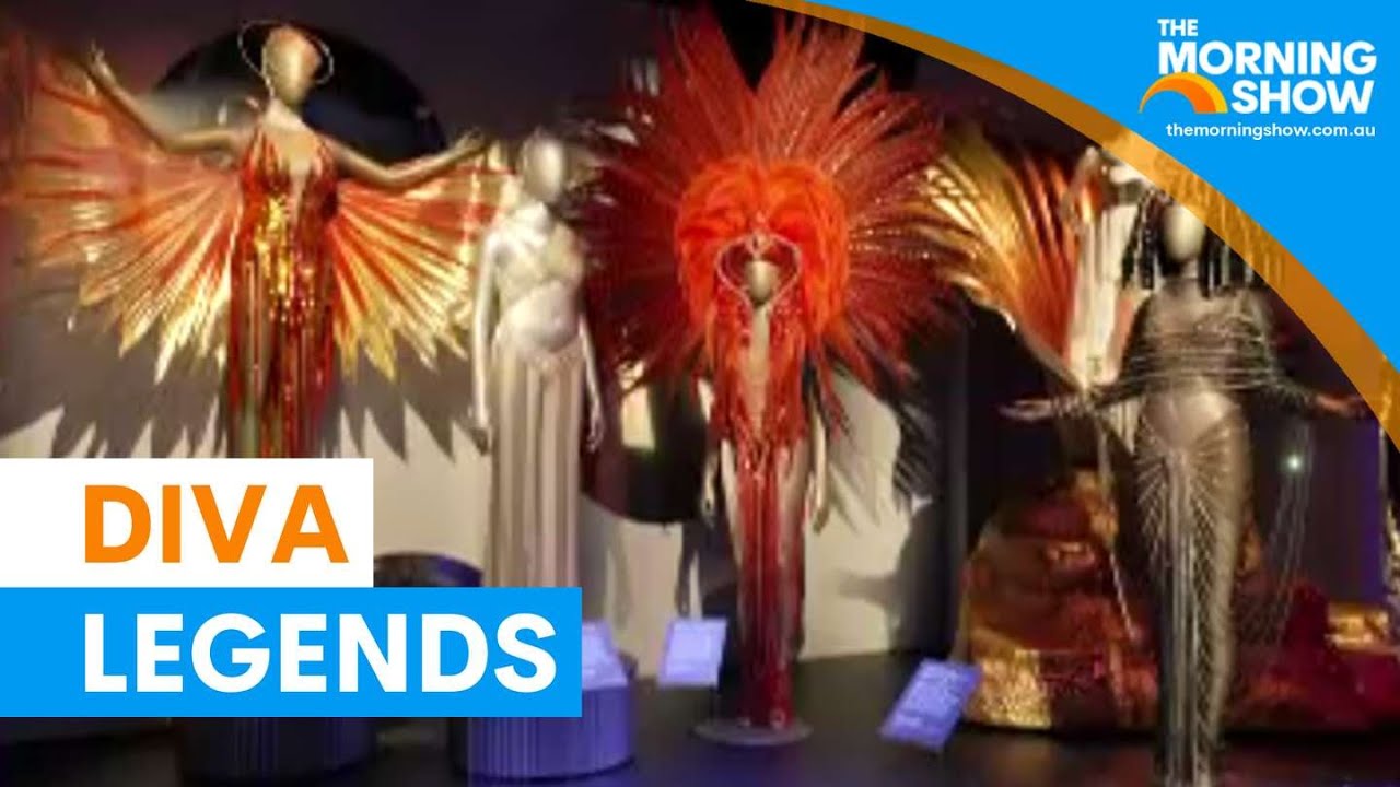 Diva legends exhibition opens in Australia | The Morning Show - YouTube