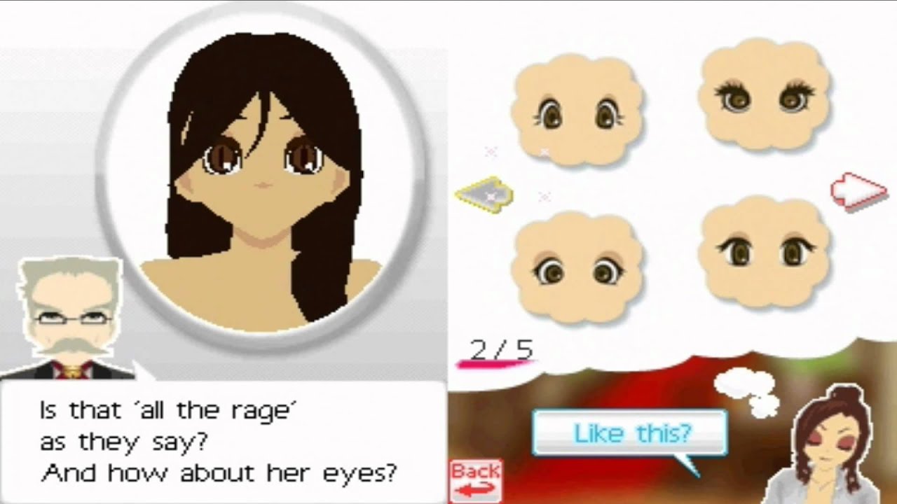 Let's Play Style Boutique/Style Savvy Part 4 - Creating a character ...