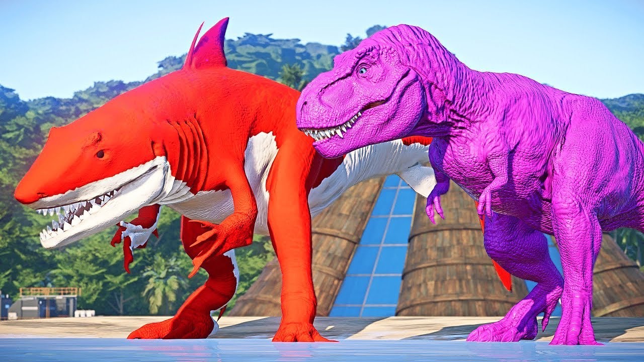 Hunting Jurassic world Evolution2, King Kong T-rex Octopus ...