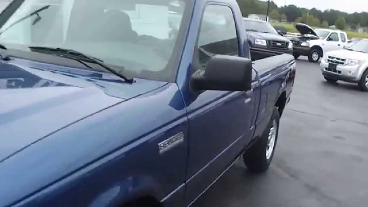 2008 Ford Ranger: 20k mi, 1 Owner, Blue, 4 Cylinder - YouTube