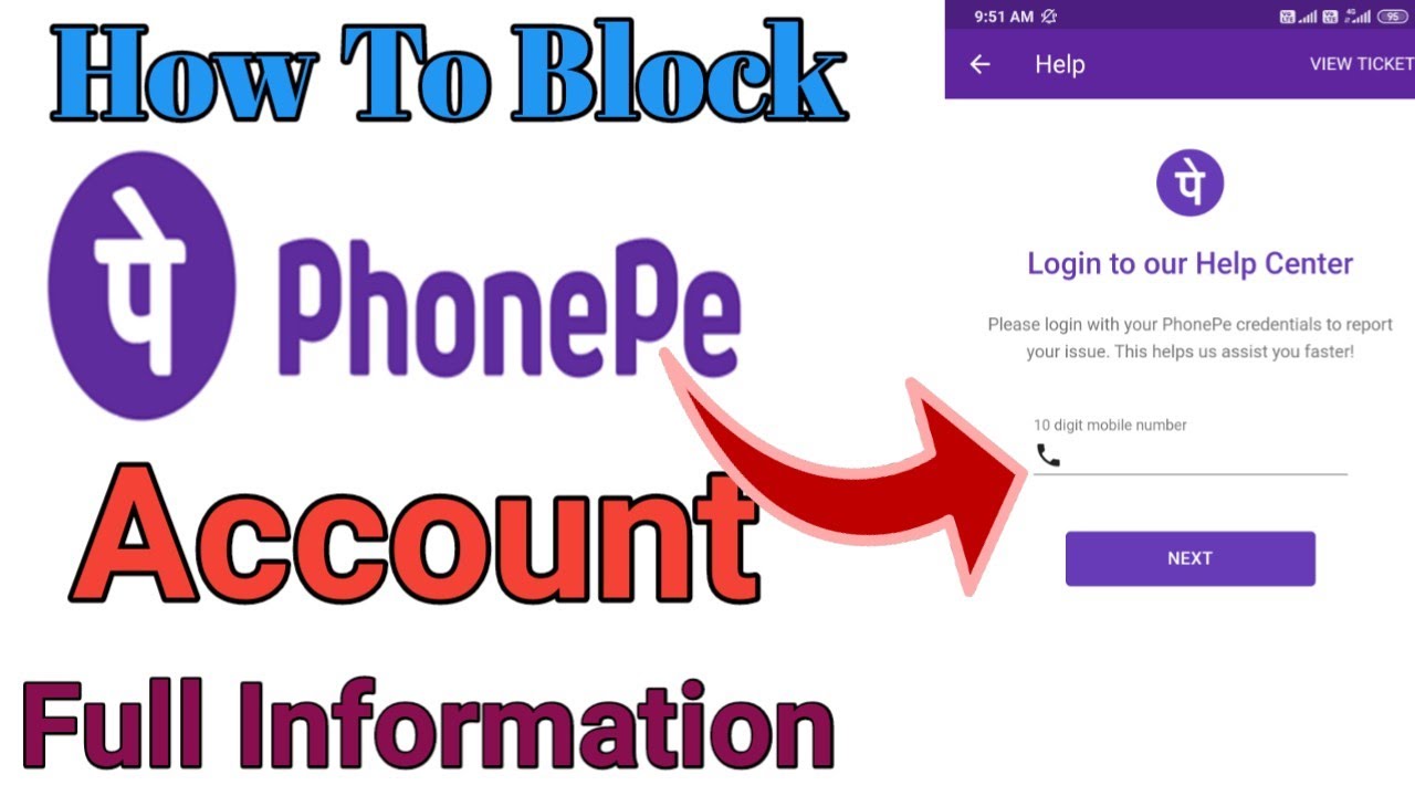 How To Phone Pe Block To Unblock 100% Full Information In Hindi - YouTube