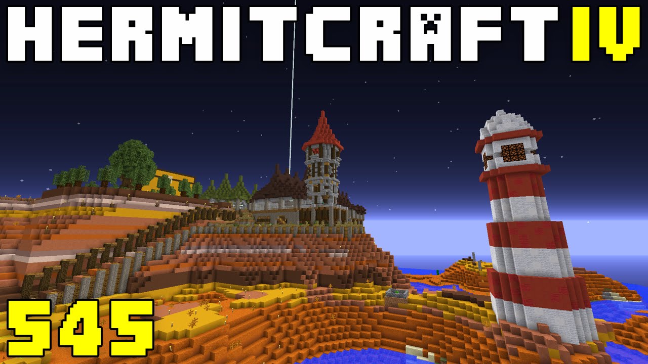 Hermitcraft IV 545 Lets Build A Lighthouse - YouTube