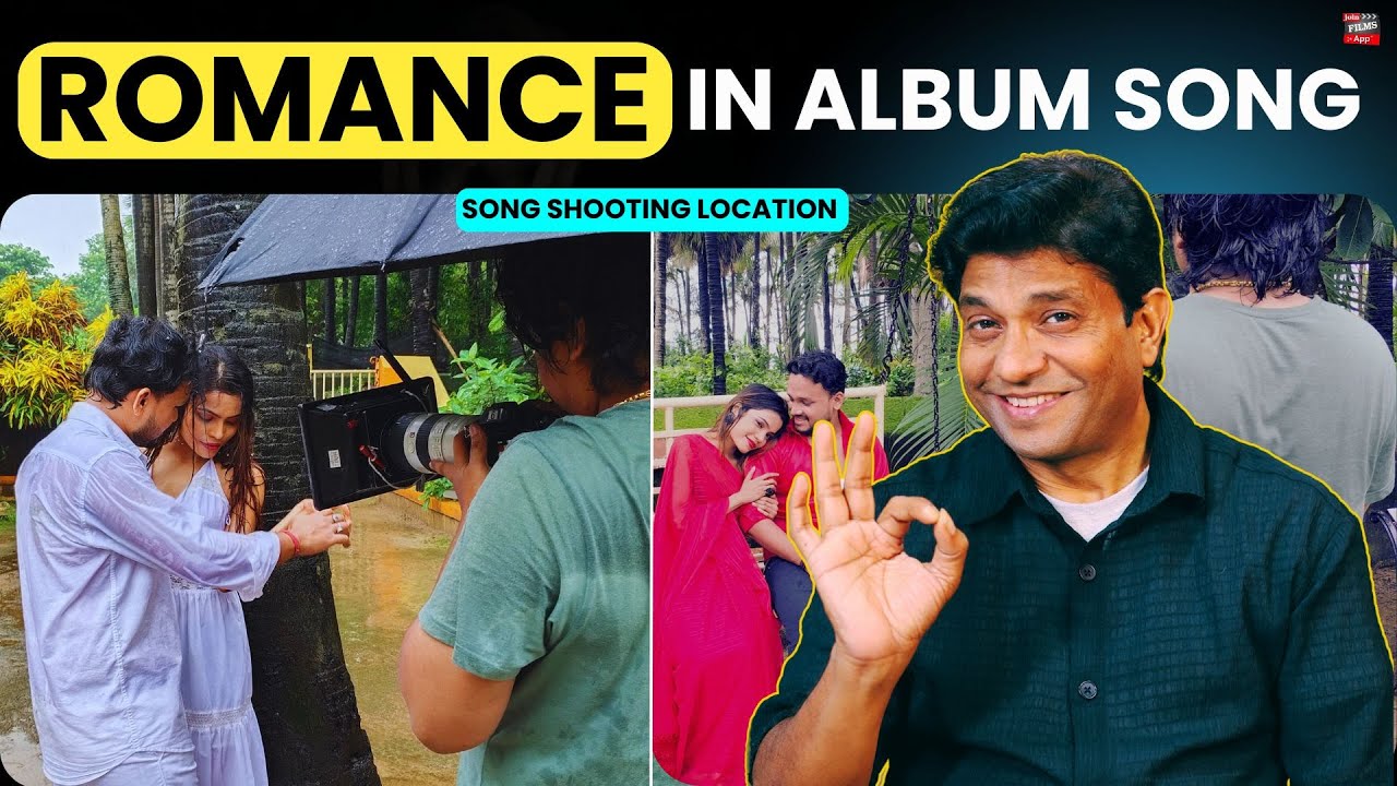 Making Of Romantic Song For Youtube | Song Shooting Location Making | # ...