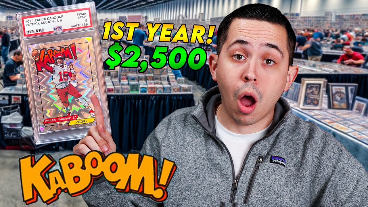 I Bought A HUGE 1st Year KABOOM At A Card Show! 😱 - YouTube