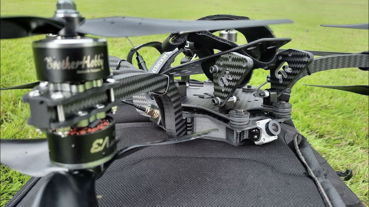 Siccario Cinelifter - Testing solid carbon arms - Chris Rosser modified ...