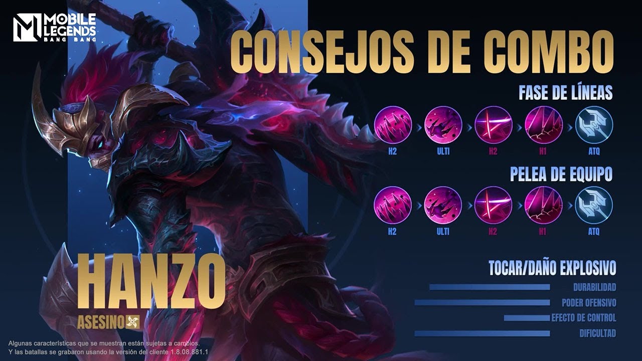 Héroe Destacado | Hanzo | Mobile Legends: Bang Bang - YouTube