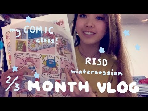 720 HOURS PT 2 | RISD Wintersession Vlog | Tiffany Weng - YouTube