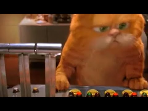 Garfield A Train set only bigger movie U want that shoutout - YouTube