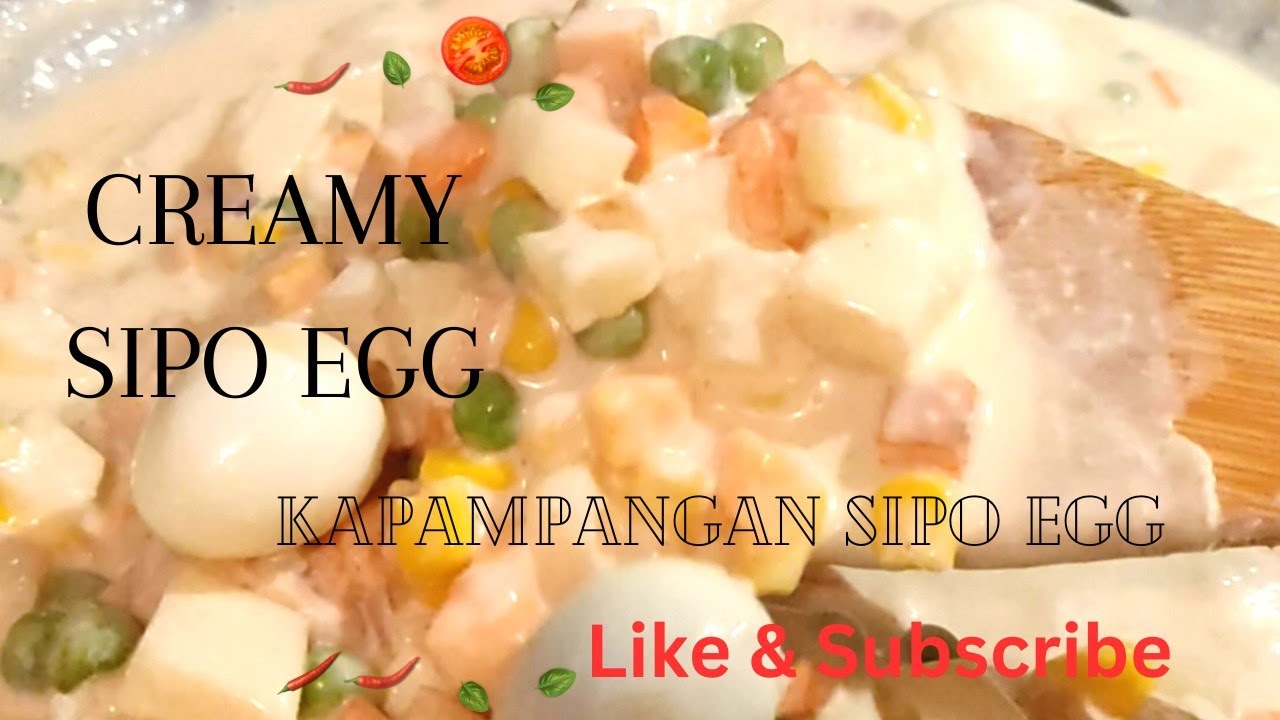 Creamy Sipo Egg | Kapampangan Sipo Egg - YouTube