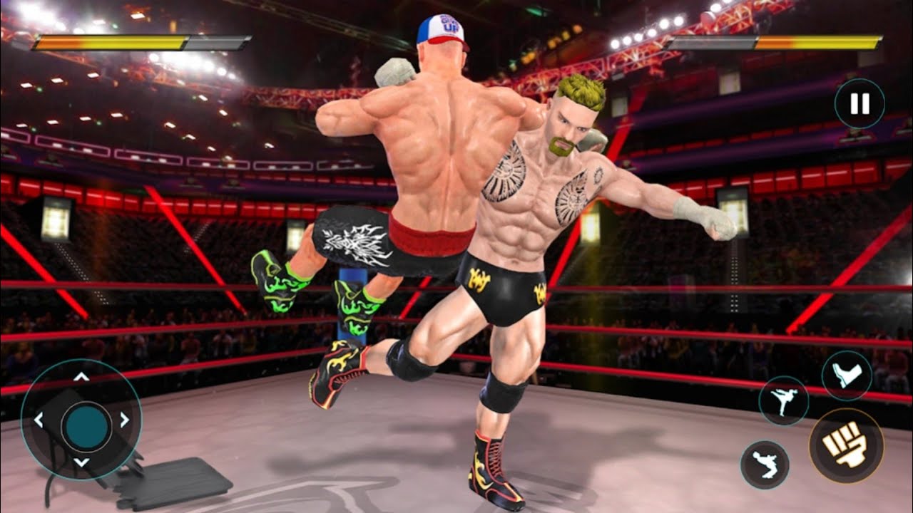 Real Wrestling - Gameplay | HERO MVP (Mobile Games) - YouTube