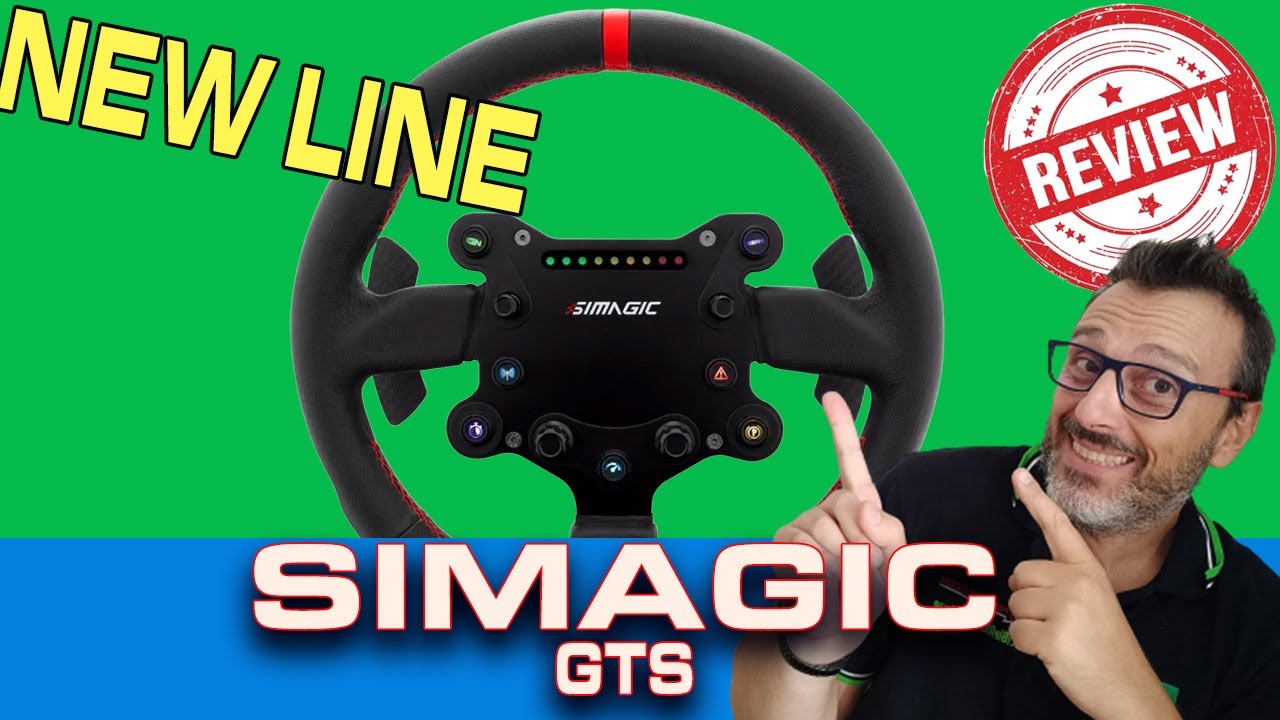 GTS new line of Simagic steering wheels - YouTube