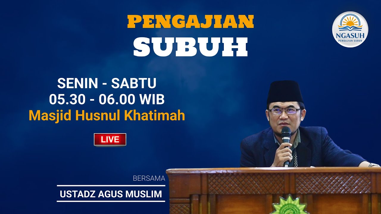 Perintah Makan dalam Al-Quran || Ustadz Agus Muslim - YouTube