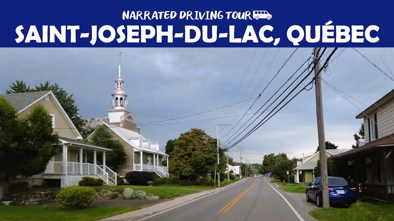 🚗 Scenic Drive Through Saint-Joseph-du-Lac, Québec | Stunning 4K Views ...