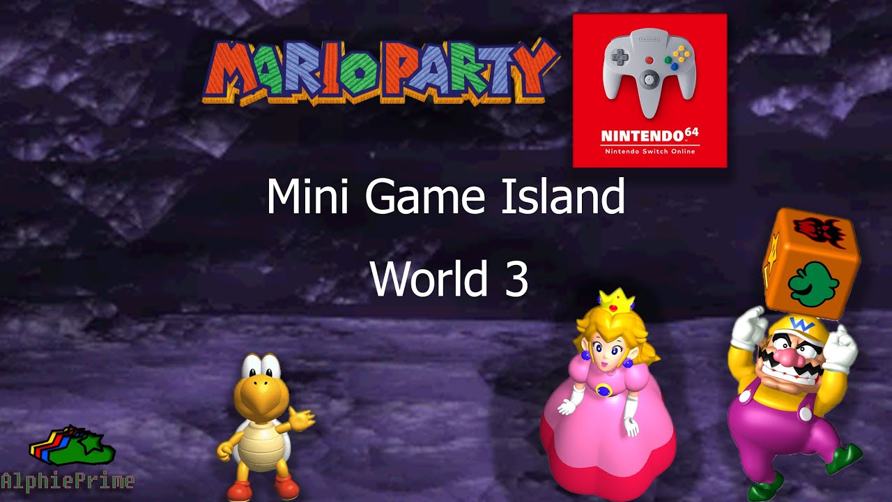 Mini Game Island World 3: Mario Party: Nintendo 64 - Nintendo Switch ...