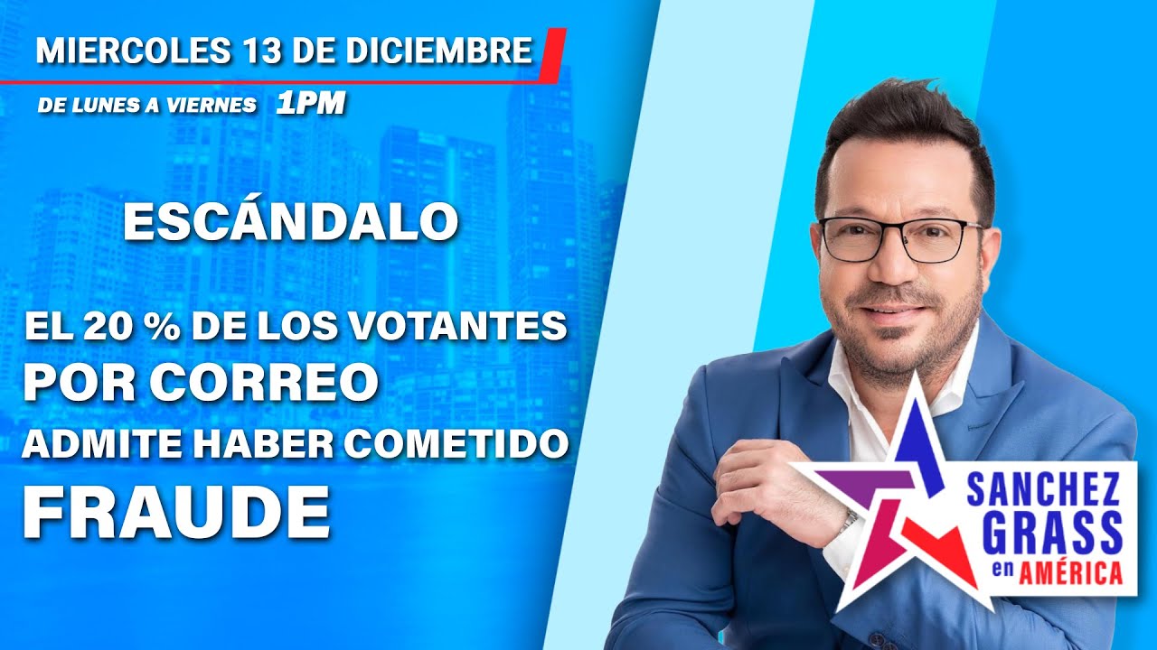 Miércoles 13 de diciembre 2023 I Sánchez Grass en América I UniVista TV ...