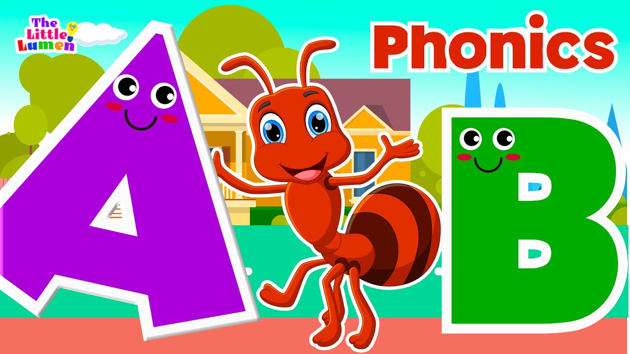 ABC Animals Phonics Song | ABC Phonics Song For Kindergarten | A for ...