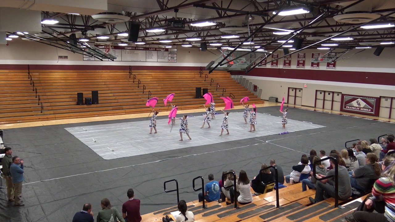 Edmonson CO. Winter Guard- SCGC @ Franklin TN 2-25-17 - YouTube