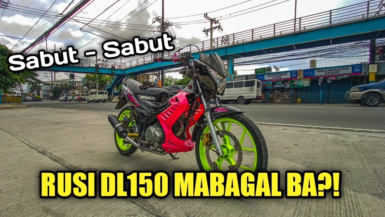 Rusi DL150 Test Ride | Raider Tagalog | May Ibubuga Ba? | Notorious ...