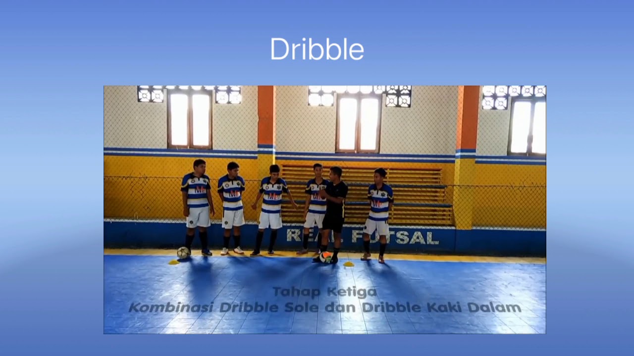 video pembelajaran teknik dasar bermain futsal - YouTube