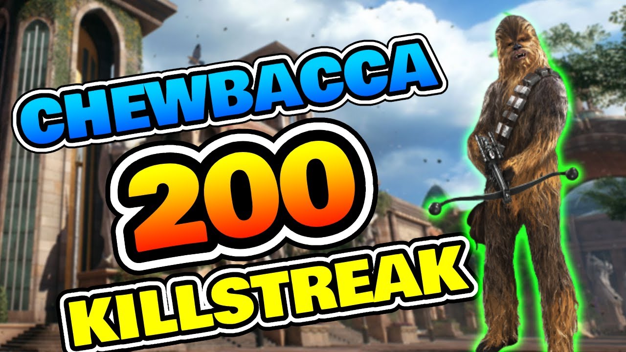 CHEWBACCA 200 KILLSTREAK GAMEPLAY!! - Star Wars Battlefront 2 CAPITAL ...