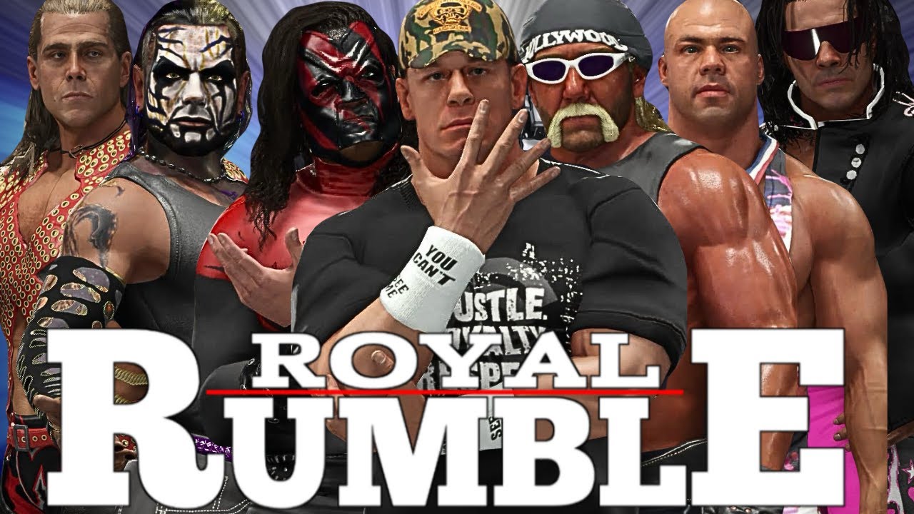 WWE2K24 Legends Royal Rumble Match - YouTube