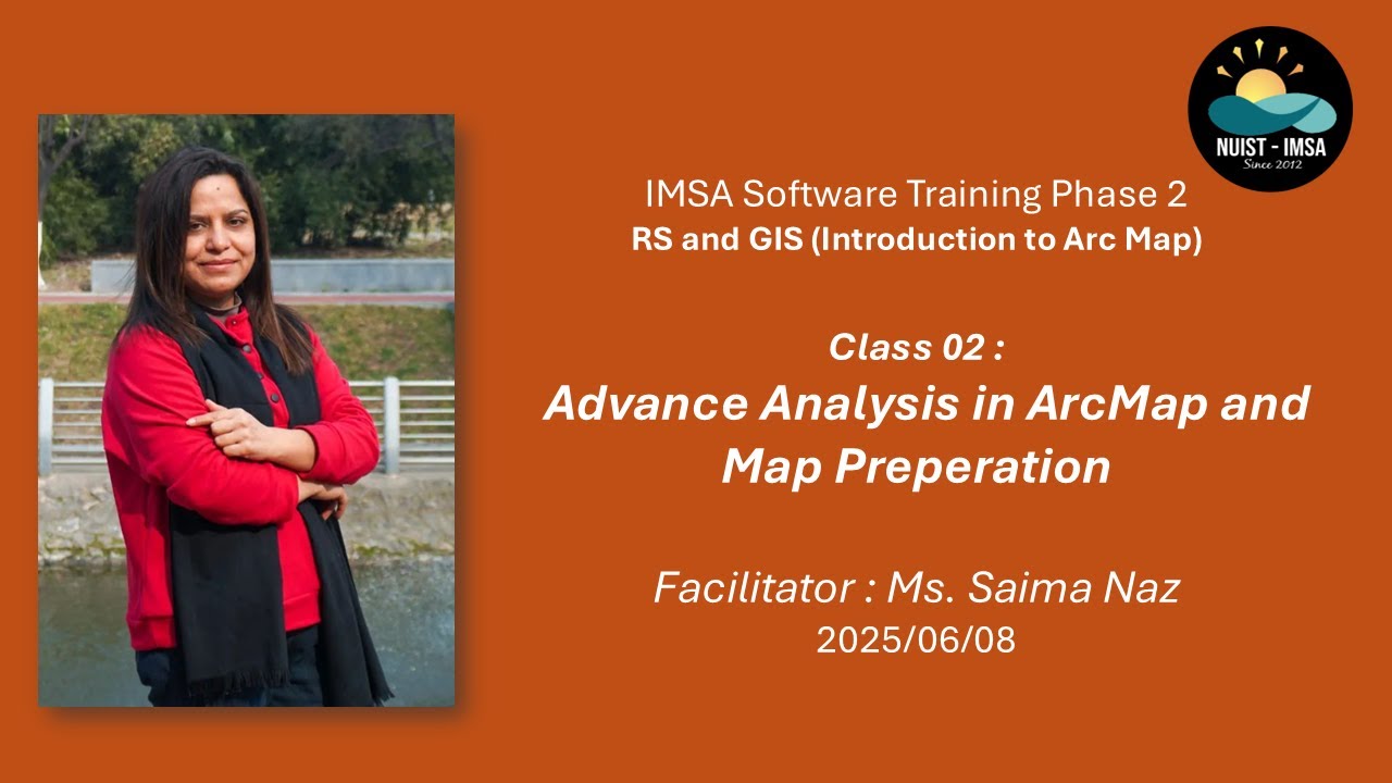 Introduction to ArcMap Class 02: Advance Analysis in ArcMap and Map ...