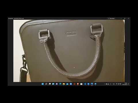Deri Laptop Çantası Yapıyoruz. Tüm Yapım Süreci.