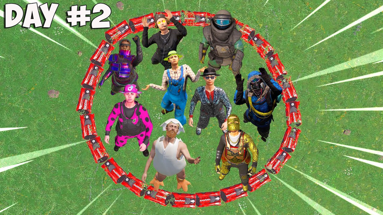 Rust Last to Leave the Circle Wins $300.00 - YouTube