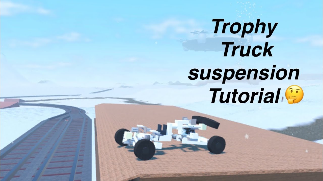 Small trophy truck suspension tutorial (plane crazy) - YouTube