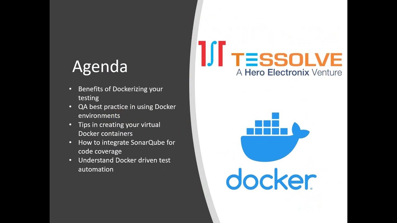 Dockerize your testing to enable virtual environments. - YouTube
